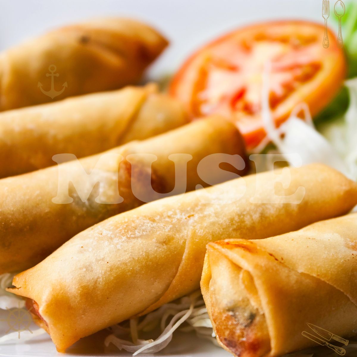 Spring Rolls (3 Pcs) – Restoran MUSE